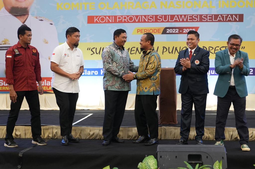 Pelantikan Pengurus KONI Sulsel 2022-2026, Andi Sudirman Dorong ... Pelantikan Pengurus KONI Sulsel 2022-2026, Andi Sudirman Dorong ...