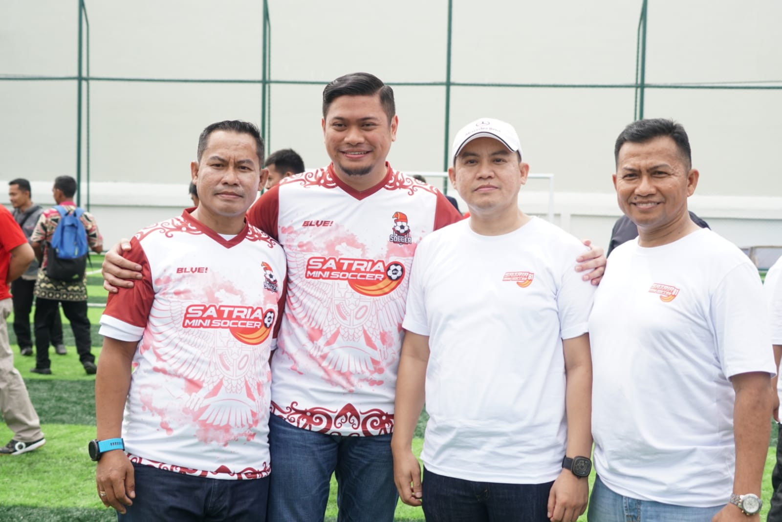 Resmikan Satria Mini Soccer 81, Adnan Harap Tercipta Akselerasi Ekonomi ...