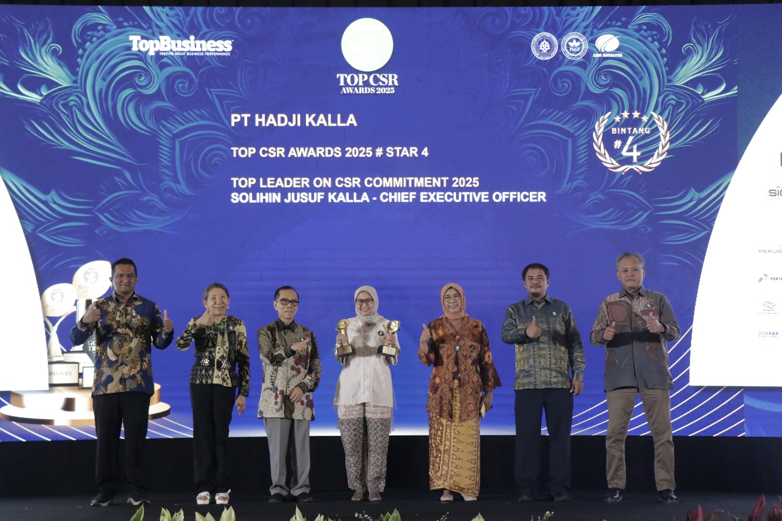 Kalla Raih Dua Penghargaan Bergengsi di Top CSR Awards & Top Leader on CSR Commitment 2025 ...